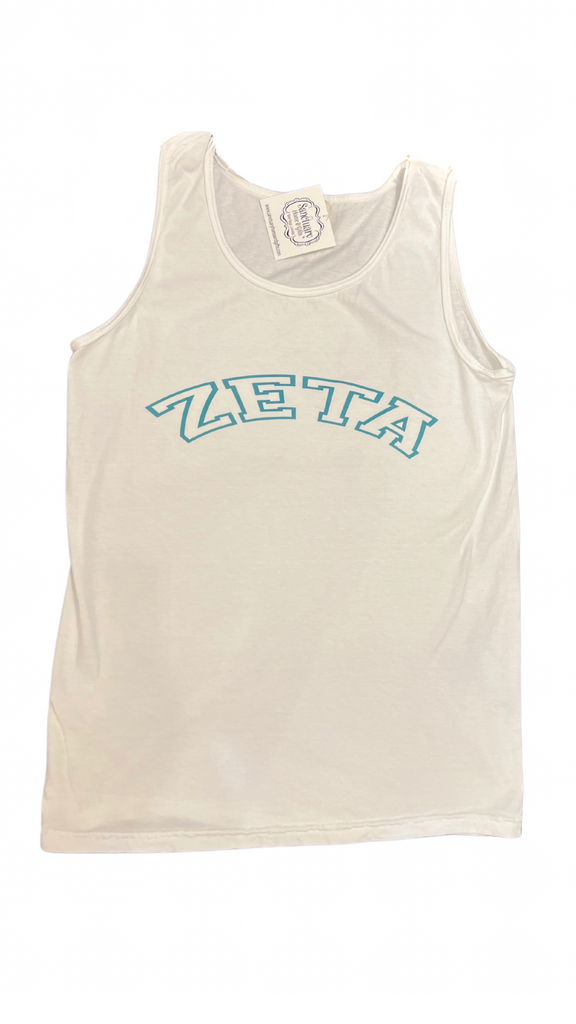 ZETA TAU ALPHA ARC TANK – Sanctuary Home & Gifts